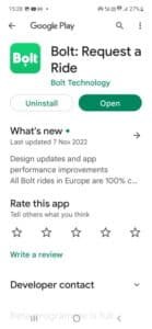 Bolt Taxi Thailand Review – Using the App and Service